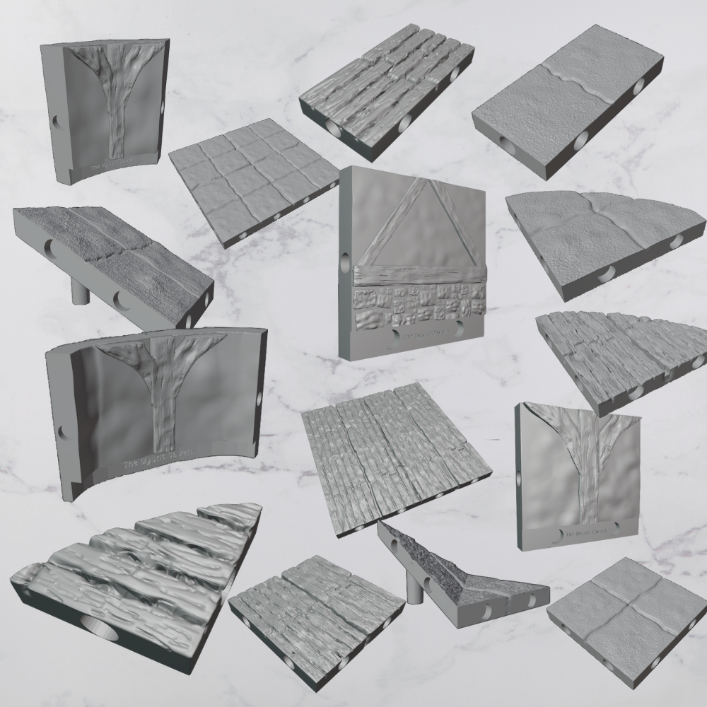 Magnetic Tavern and Grassland Tiles | Mystic Cavern