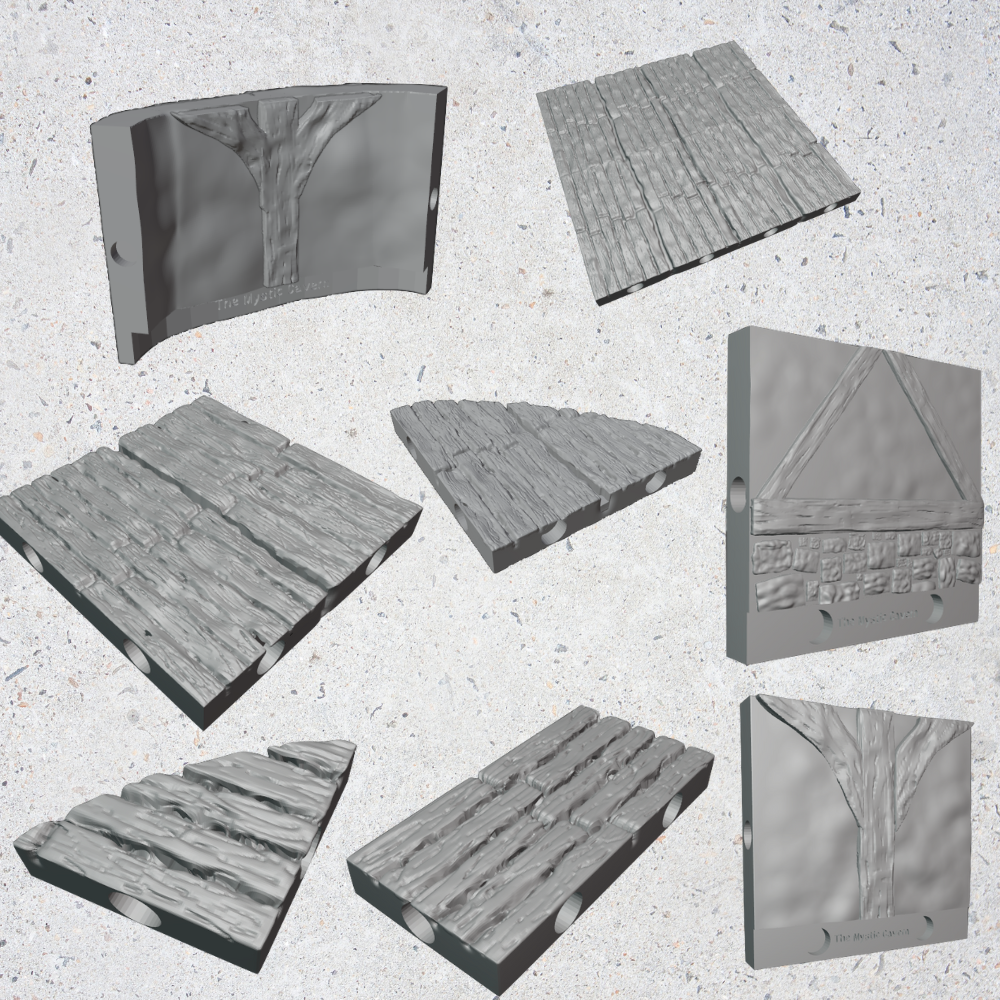 Magnetic Tavern and Grassland Tiles | Mystic Cavern